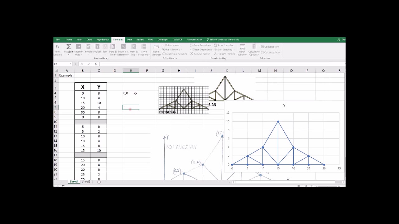 Excel and AutoCAD - YouTube
