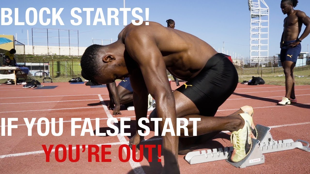 Block Starts!🚀 IF YOU FALSE START YOU HAVE TO LEAVE TRAINING!👀 - YouTube