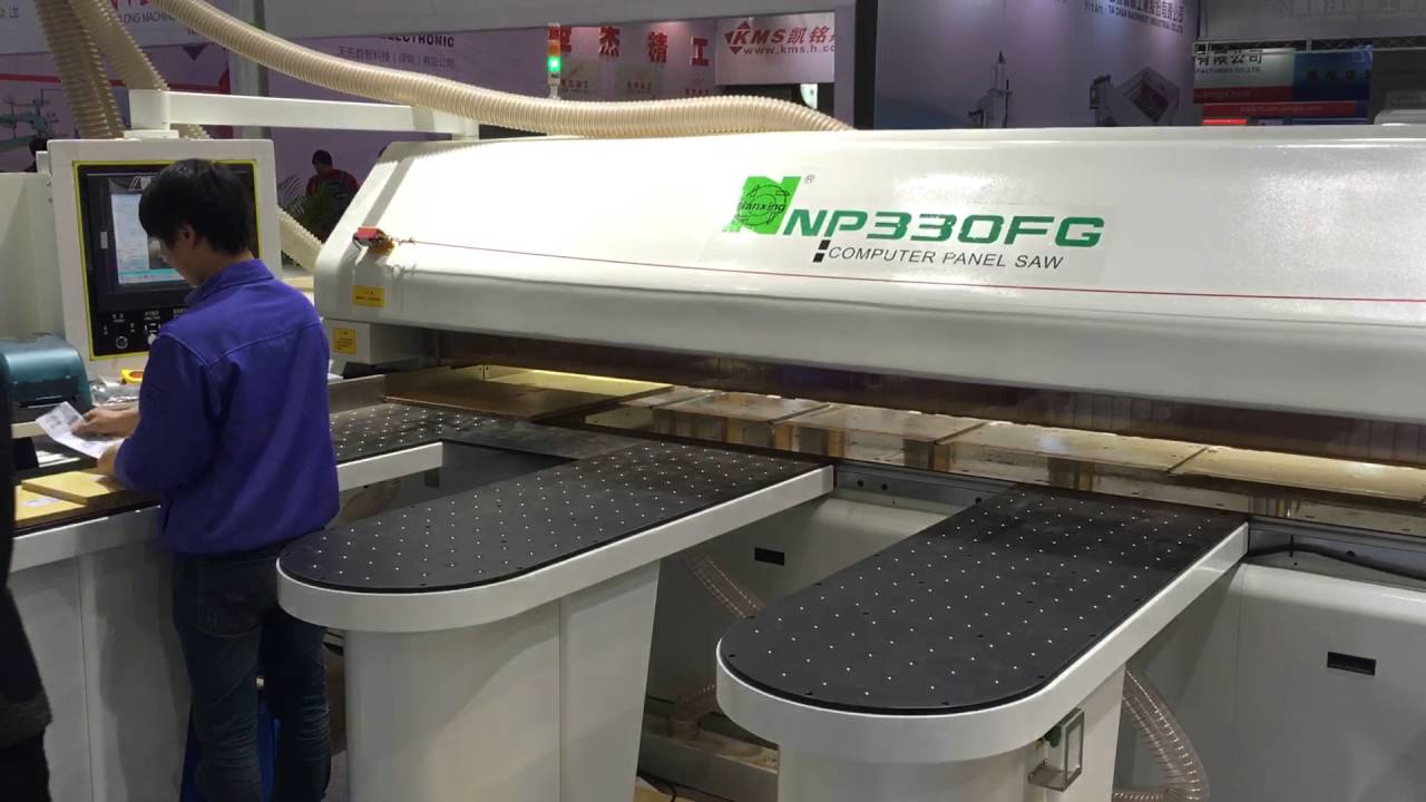 High precision computer panel saw 90 mm thickness cutting one time ...