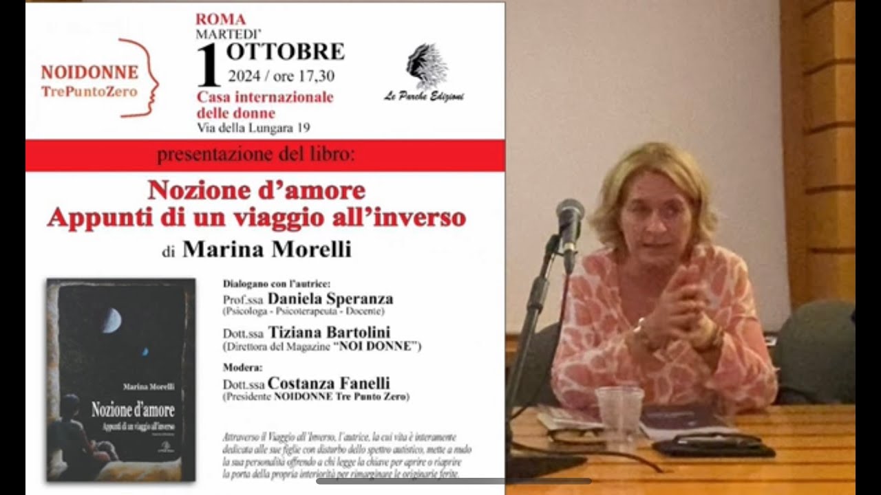 Marina Morelli 'Nozione d'amore. Appunti di un viaggio all'inverso' (Le ...