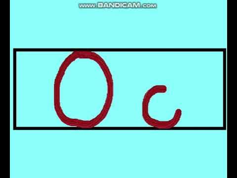 How to write letter O - YouTube