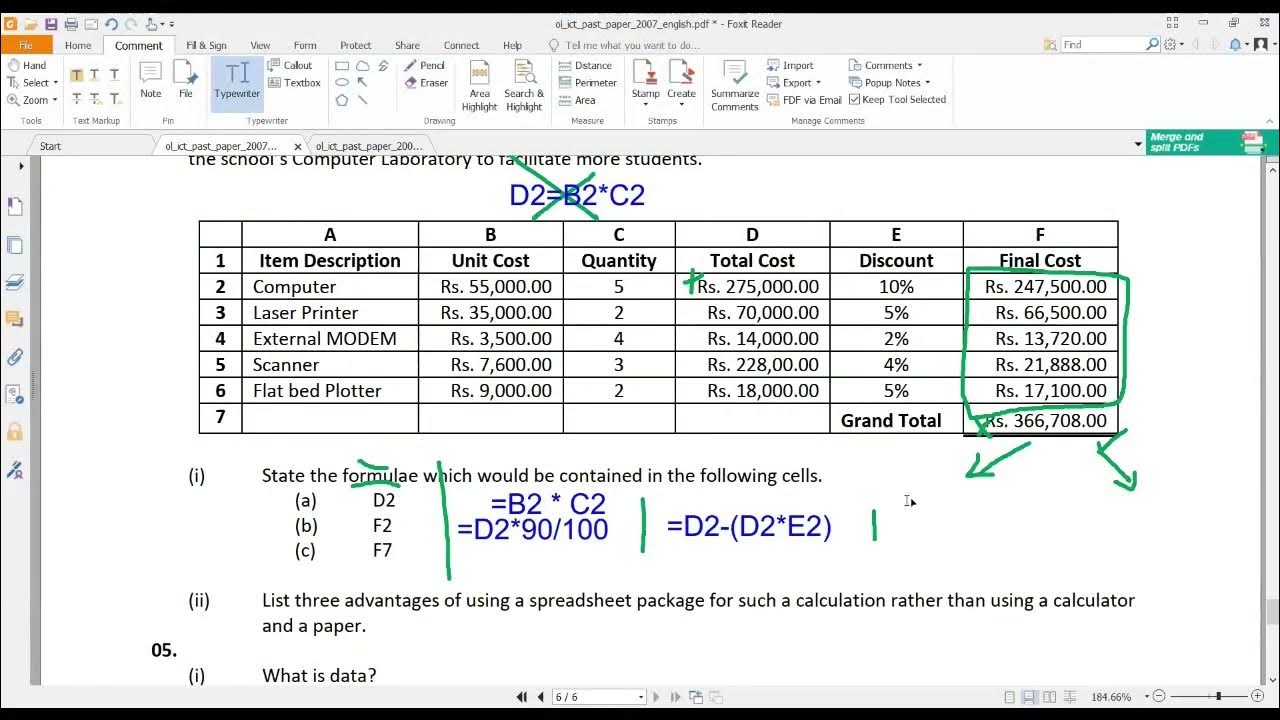 Spreadsheet Processing 02 - YouTube