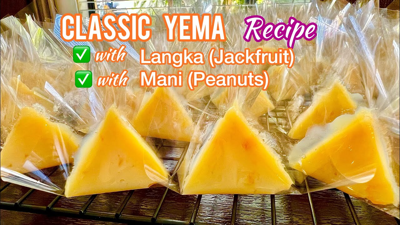 Classic YEMA with Peanuts - YEMA with Langka - YouTube