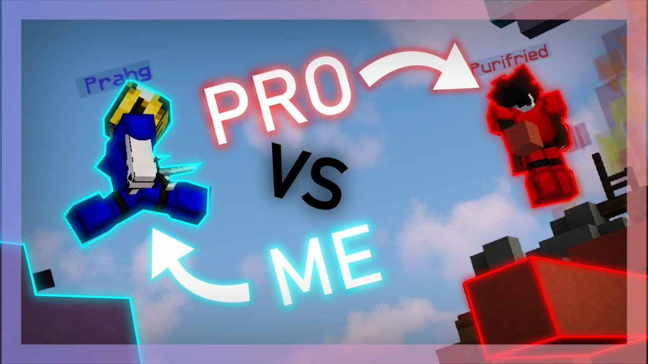I Dueled a PRO Bridge Player! And won? | Hypixel Bridge | Uncut Scrims ...