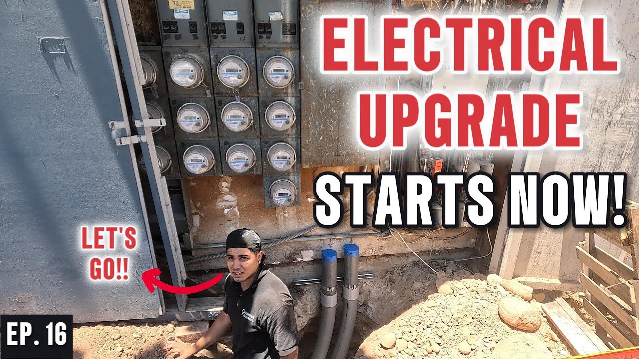 NEW Electrical Panel Upgrade STARTS NOW! | Electrician POV Ep. 16 - YouTube