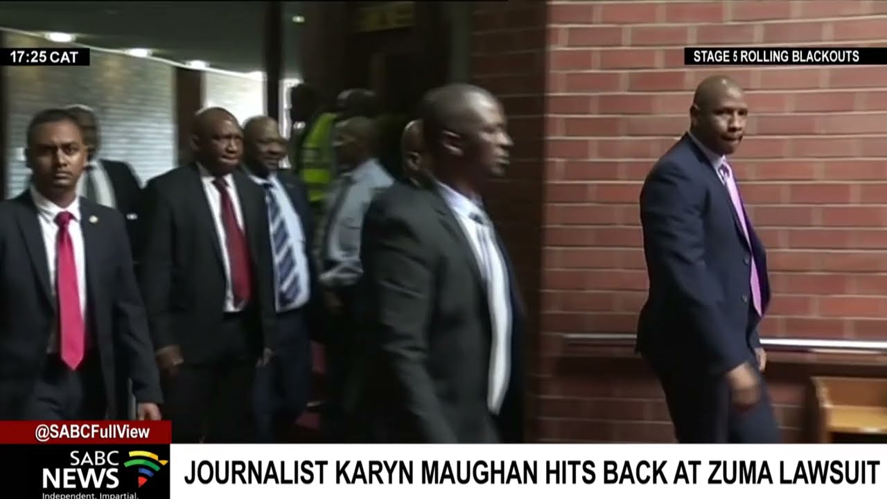 Journalist Karyn Maughan hits back at Jacob Zuma's lawsuit - YouTube