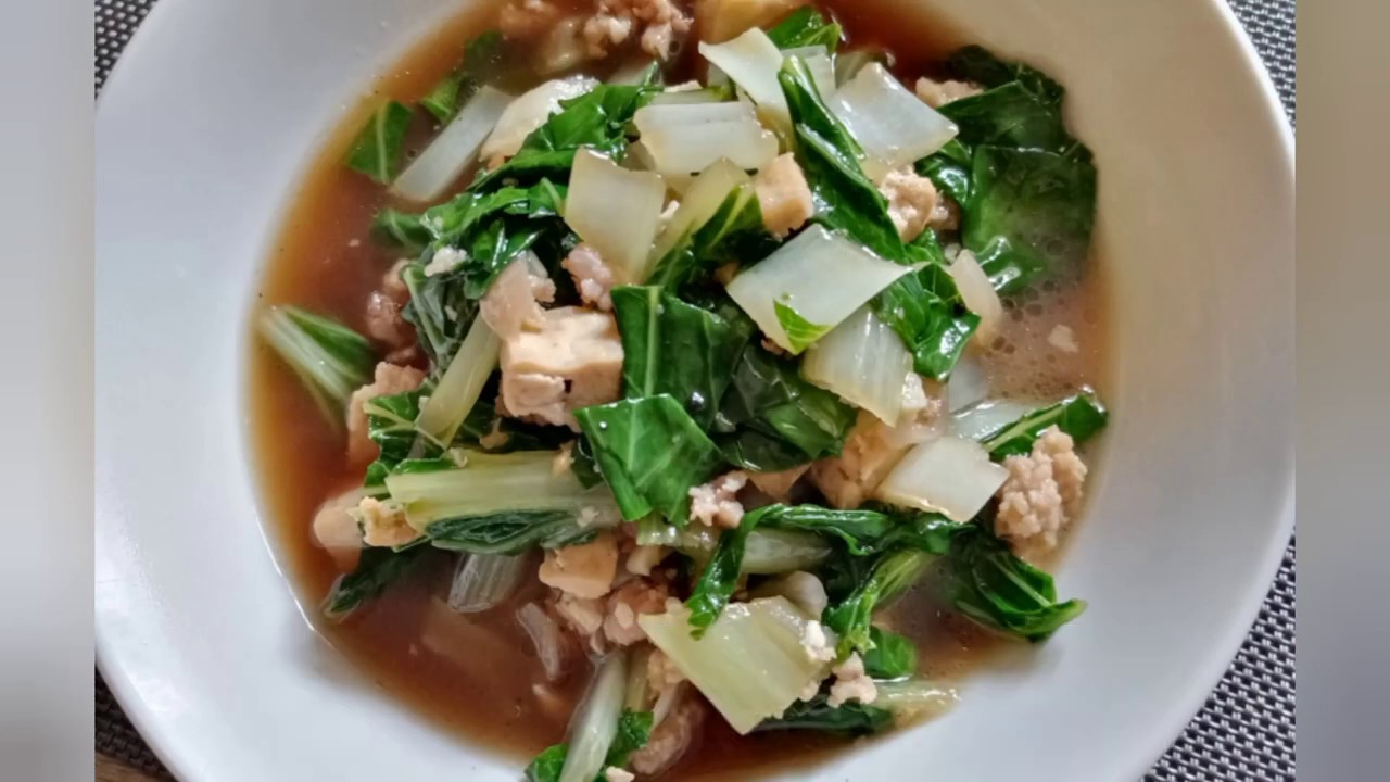 Ginisang Pechay (Lutong Bahay/Quick and Simple Recipe) - YouTube