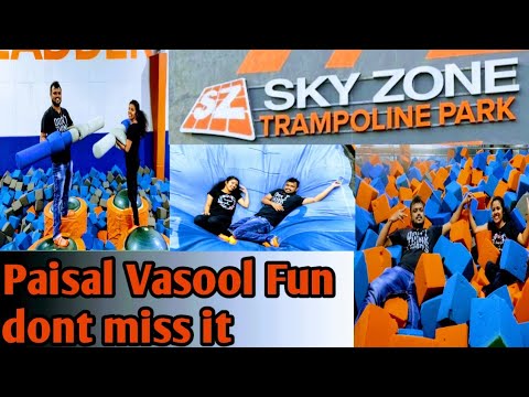 Sky Zone Hyderabad || Trampoline Park Hyderabad Gandipet || Weekend ...