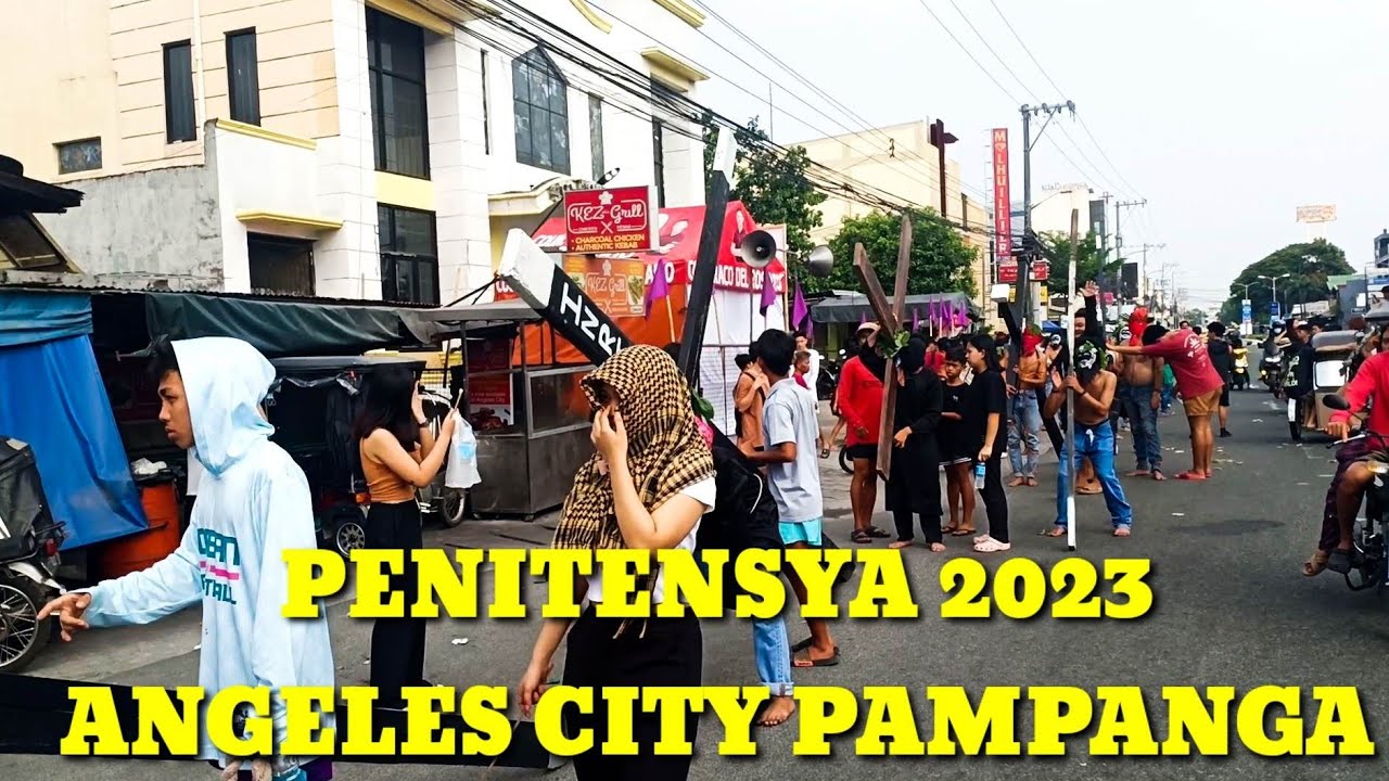 Penitensya 2023 Angeles city Pampanga Traditional PANATA SA HOLYWEEK ...