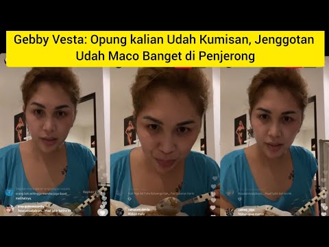 Gebby Vesta: Opung Udah Kumisan Jenggotan Maco banget