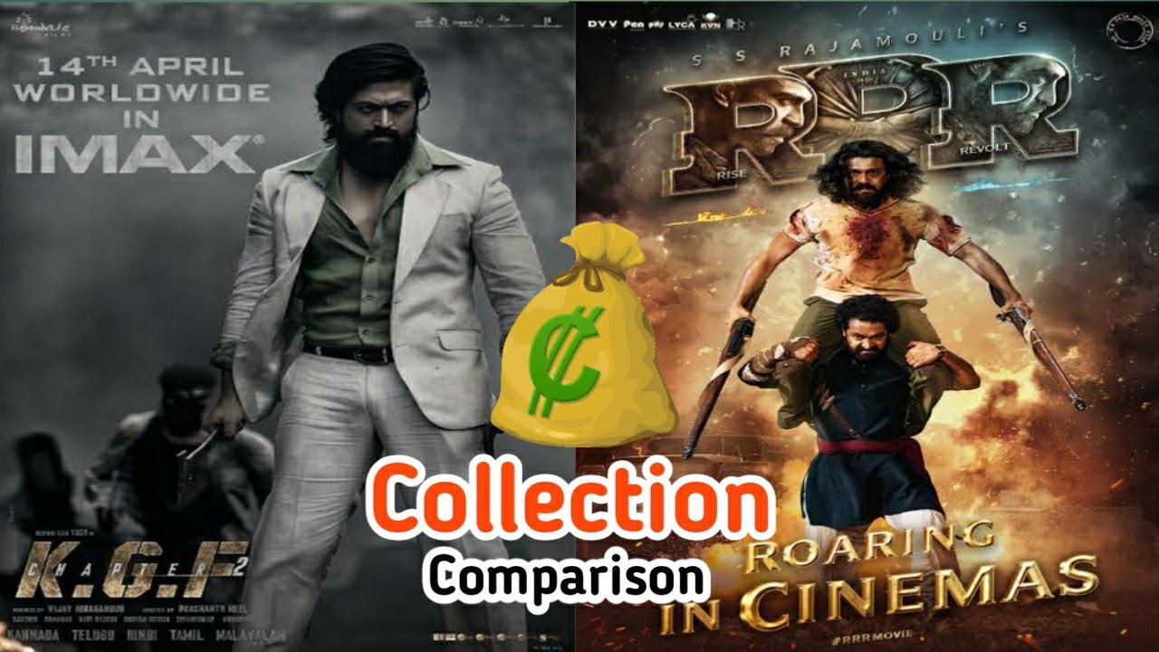 KGF VS RRR Comparison | K.G.F Chapter 2 VS RRR Movie Box Office ...