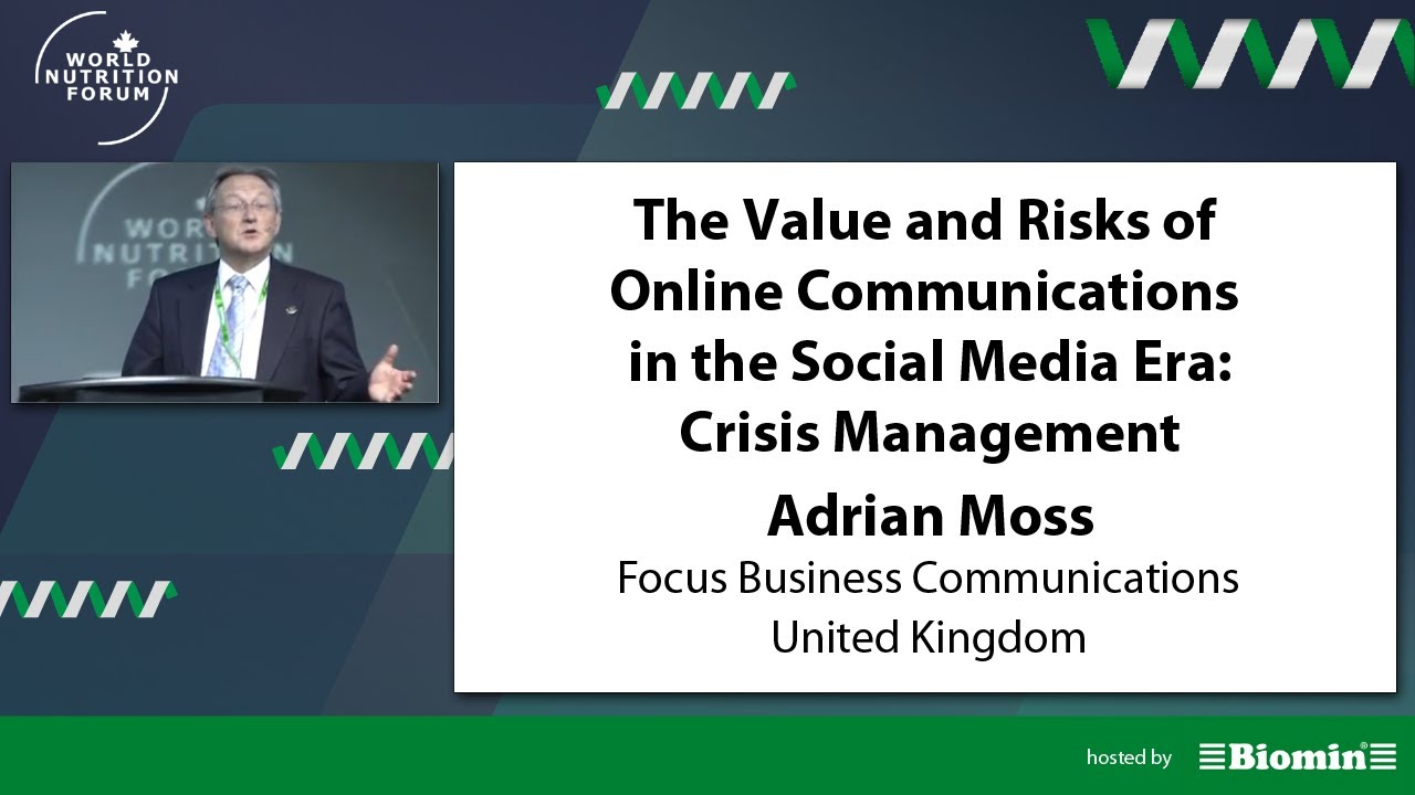 WNF 2016 - Adrian Moss - The Value and Risks of Online Communications ...