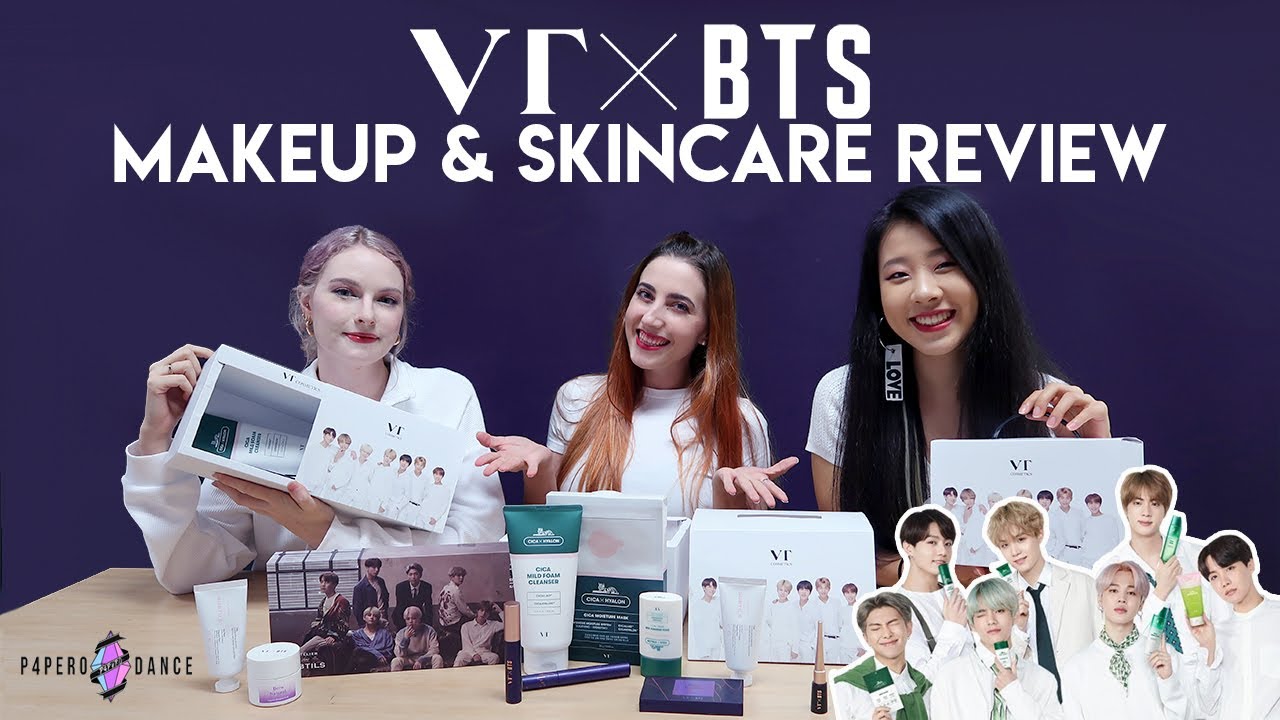 VT COSMETICS X BTS REVIEW | P4pero Dance - YouTube