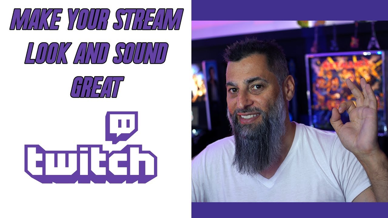 Make your Twitch stream look and sound great - YouTube
