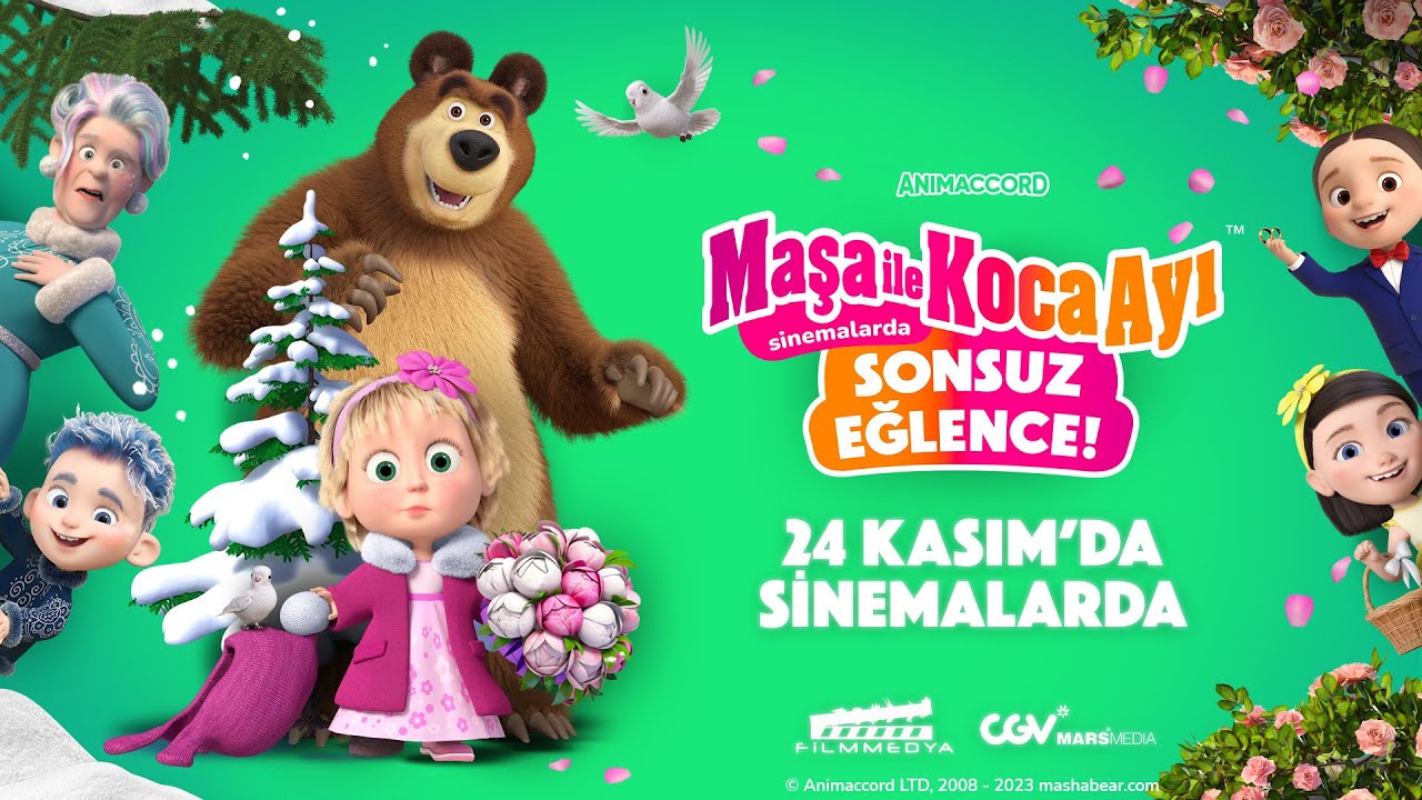 Maşa ile Koca Ayı Sonsuz Eğlence | 24 Kasım'da Sinemalarda | Fragman ...