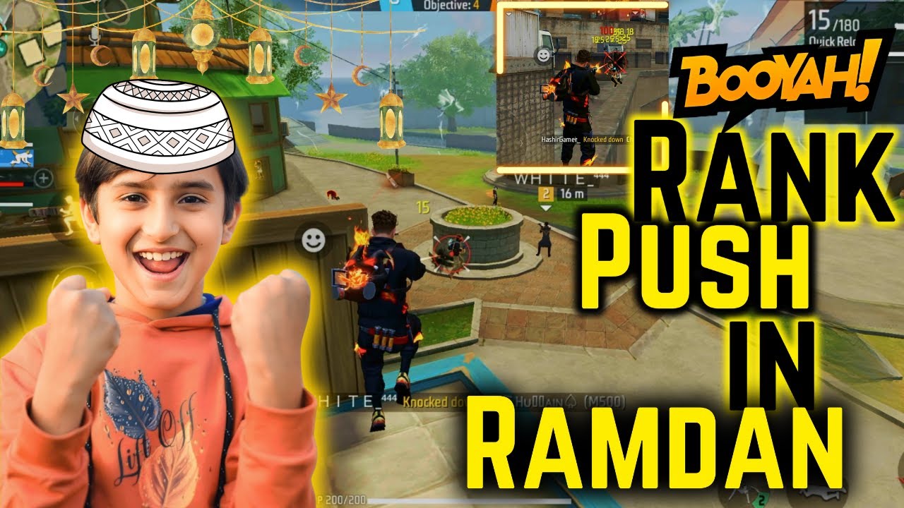 Rank Push In Ramdan Booyah Win | Free Fire GamePlay | iphone 15 Pro max ...