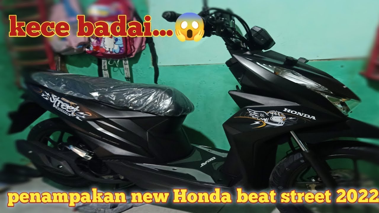 new Honda beat street 2022 warna hitam # baru 2 hari turun dari dealer ...