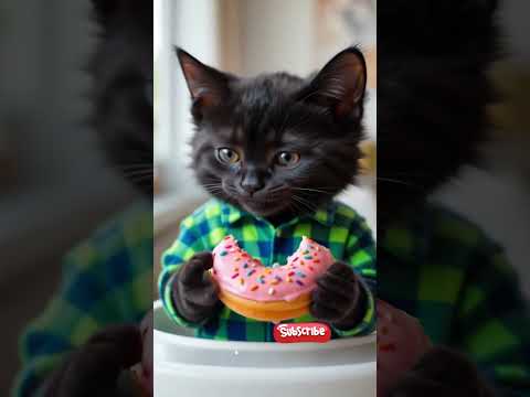 Tingkah Kucing Hitam Ini Bikin Ngakak! 😹 | Lucu Banget dan Gemesin! #Kucing #KucingLucu #Cat #Funny