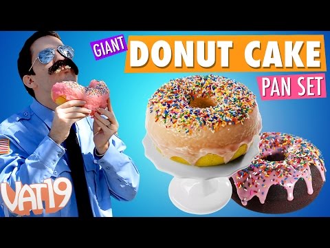 Ensemble de moules à beignets géants