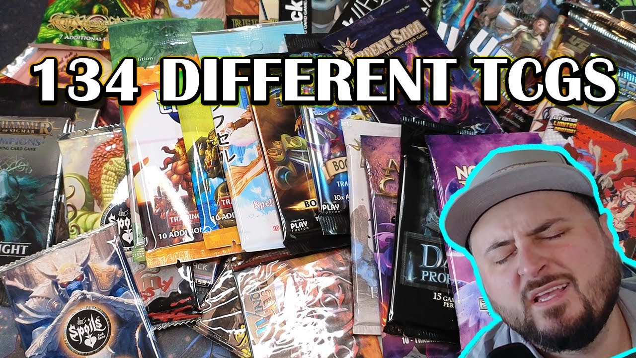 134 Different BOOSTER PACKS - Have you ever seen these? - YouTube