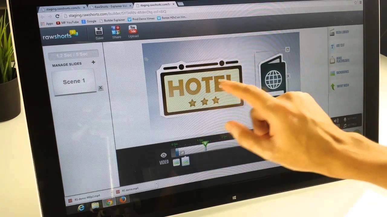 Explanation Video Software, Timeline Overview, RawShorts.com - YouTube