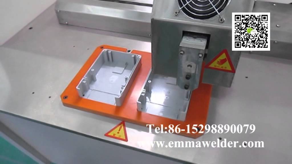 hot riveting machine for nut embedding螺母埋置机 - YouTube