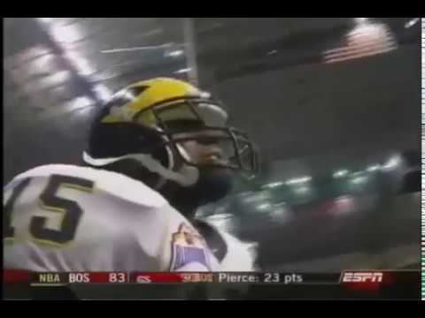 2005 Alamo Bowl - Final Lateral Play: Nebraska vs Michigan - YouTube