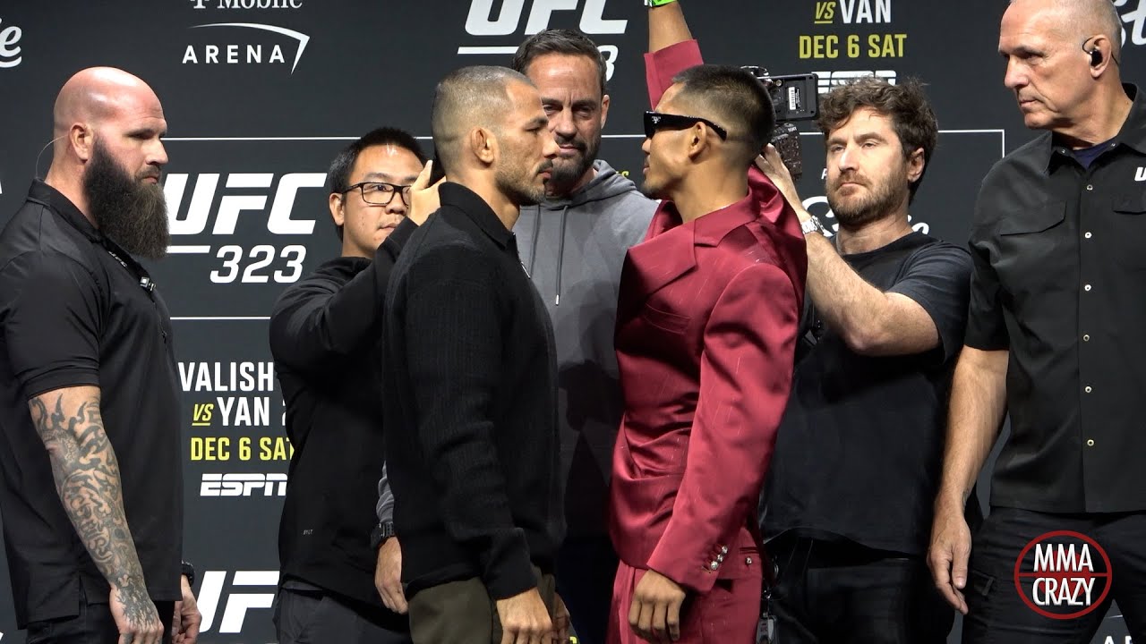 Alexandre Pantoja vs. Joshua Van FIRST FACE OFF UFC 323 - YouTube