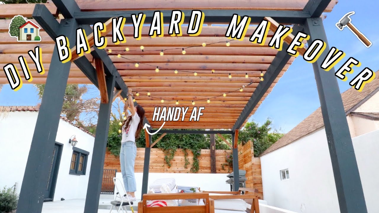EPIC $300 DIY Backyard Transformation! - YouTube