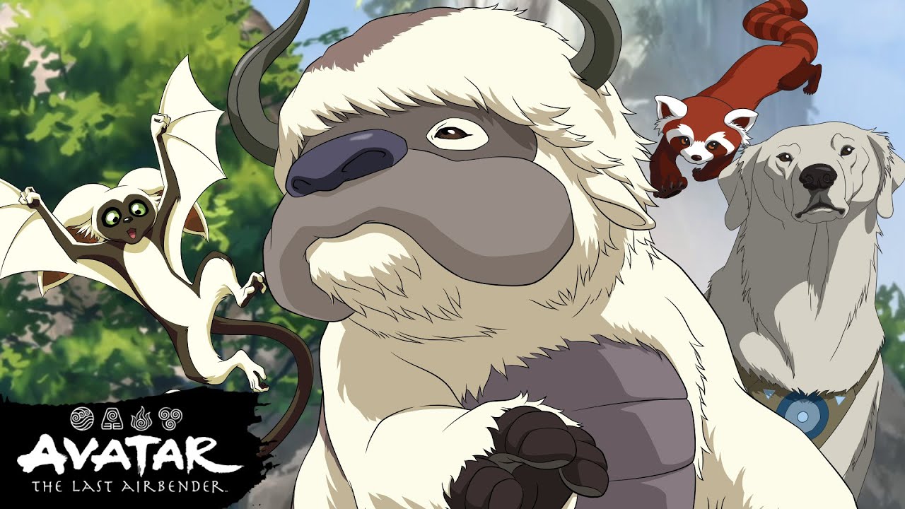 Every Avatar Animal Companion Ever! 🐾 | Avatar: The Last Airbender ...