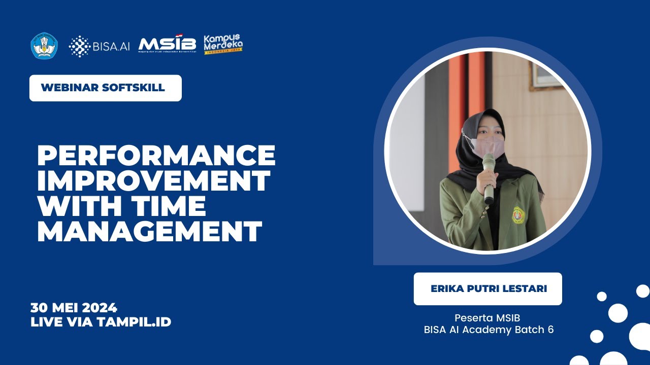 Performance Improvement with Time Management | Erika Putri Lestari ...