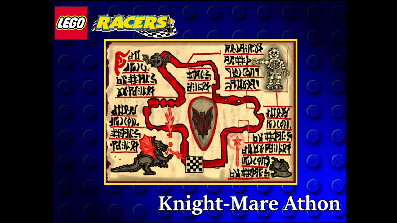 Knight-Mare Athon Remastered - Lego Racers - YouTube