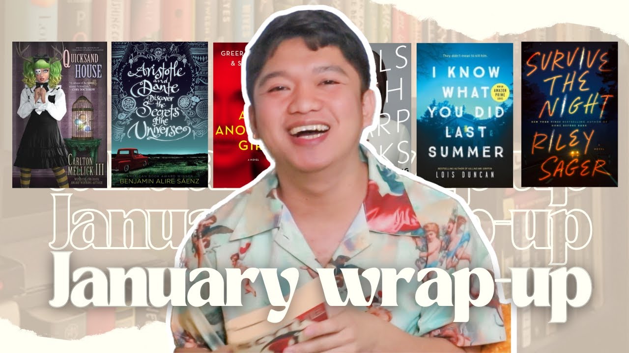 reading slump who?! | january reading wrap-up 2023 - YouTube