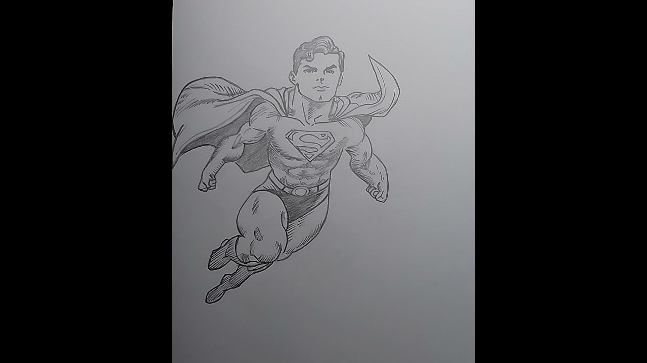 Step-by-Step Guide: How to Draw Superman - YouTube