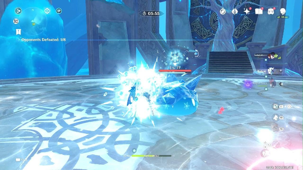 Genshin Impact - Domain Of Mastery: Frozen Abyss III - YouTube