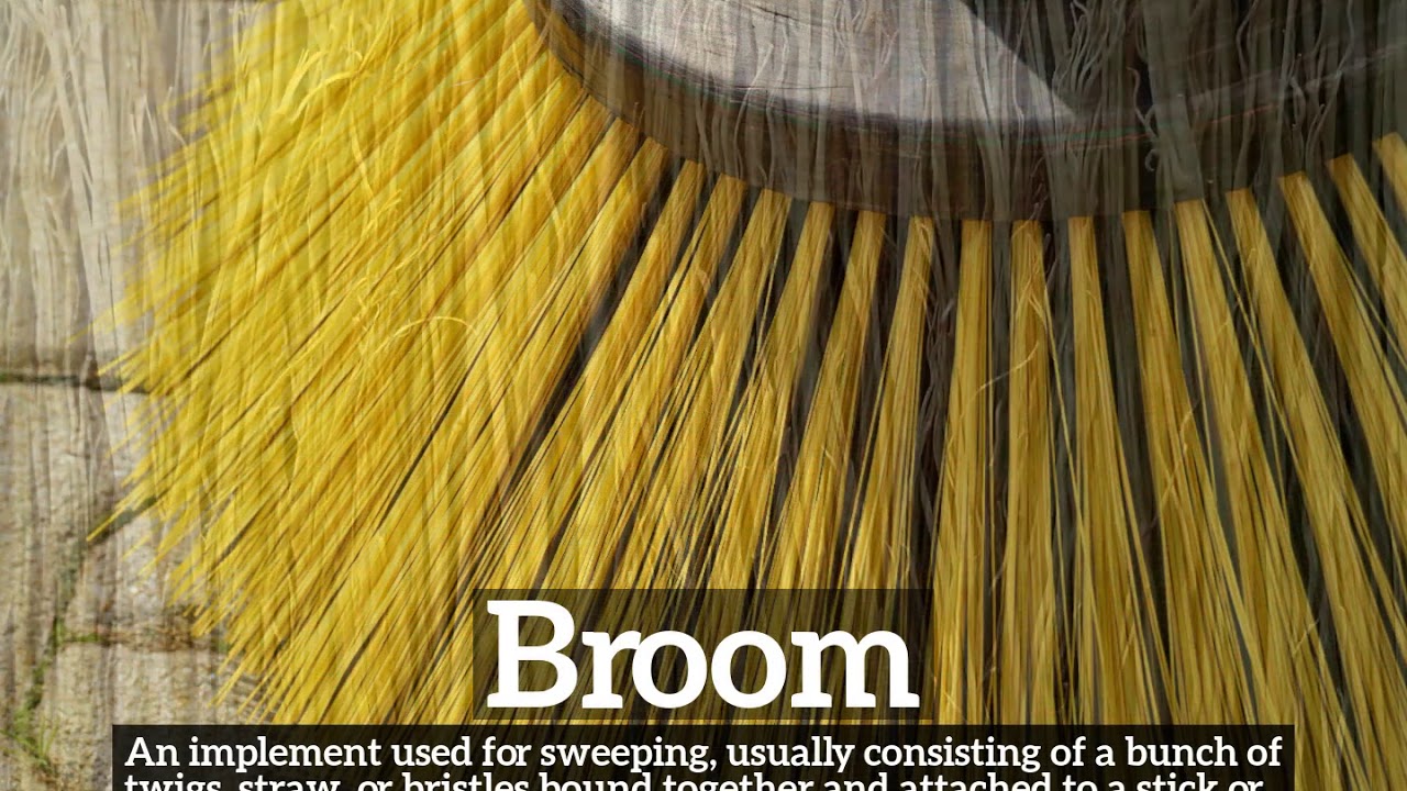 How Does Broom Look? | How to Say Broom in English? | What is Broom ...