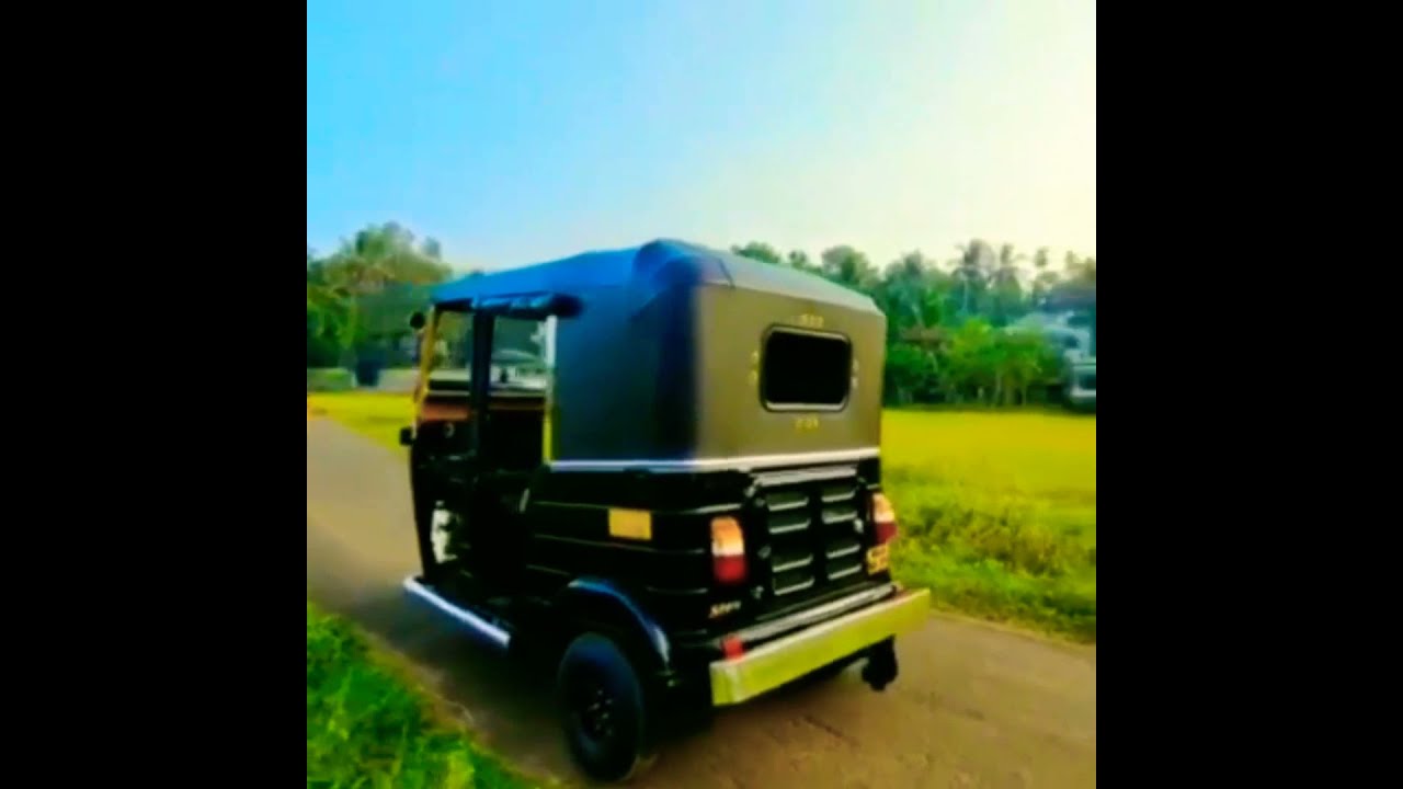 Auto rickshaw modified - YouTube
