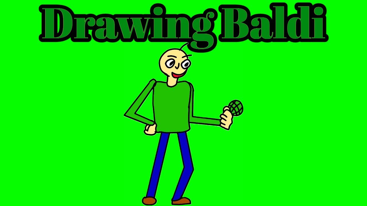 Drawing Baldi from Fnf/ Episode 22 - YouTube