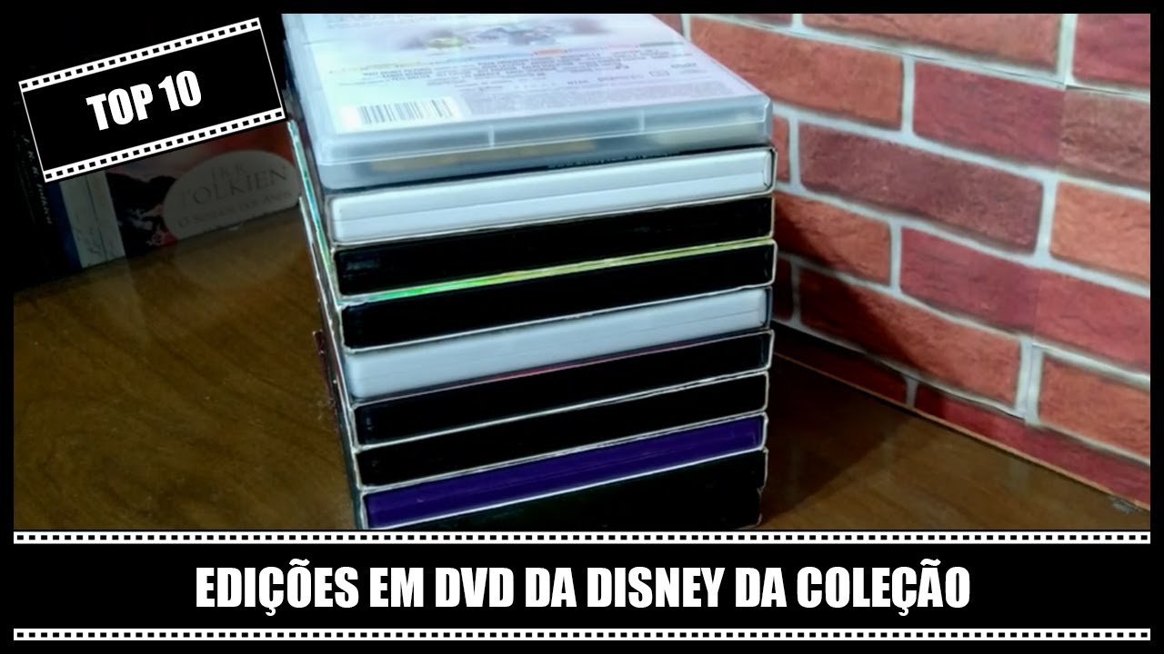TOP 10 DVDs DISNEY DA COLEÇÃO - YouTube