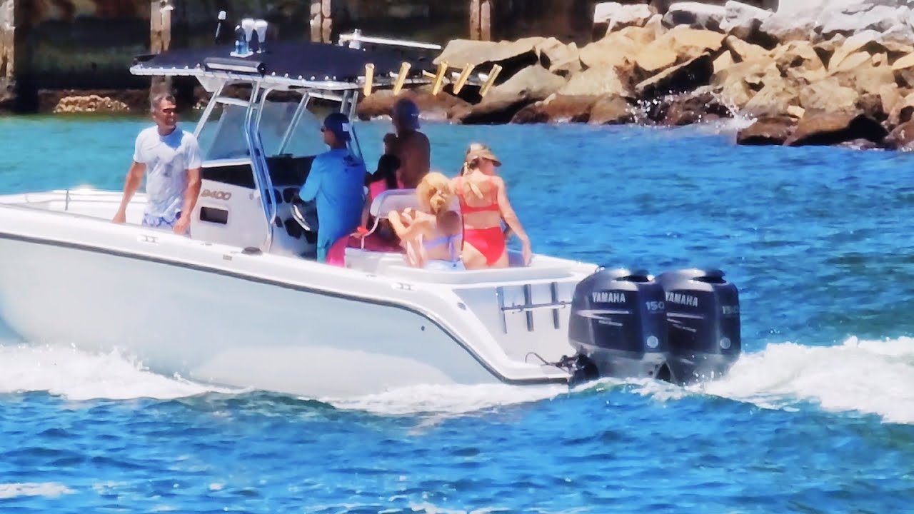 HAULover inlet: The Lady In Red Beach Attire, Vacation Times In Miami ...