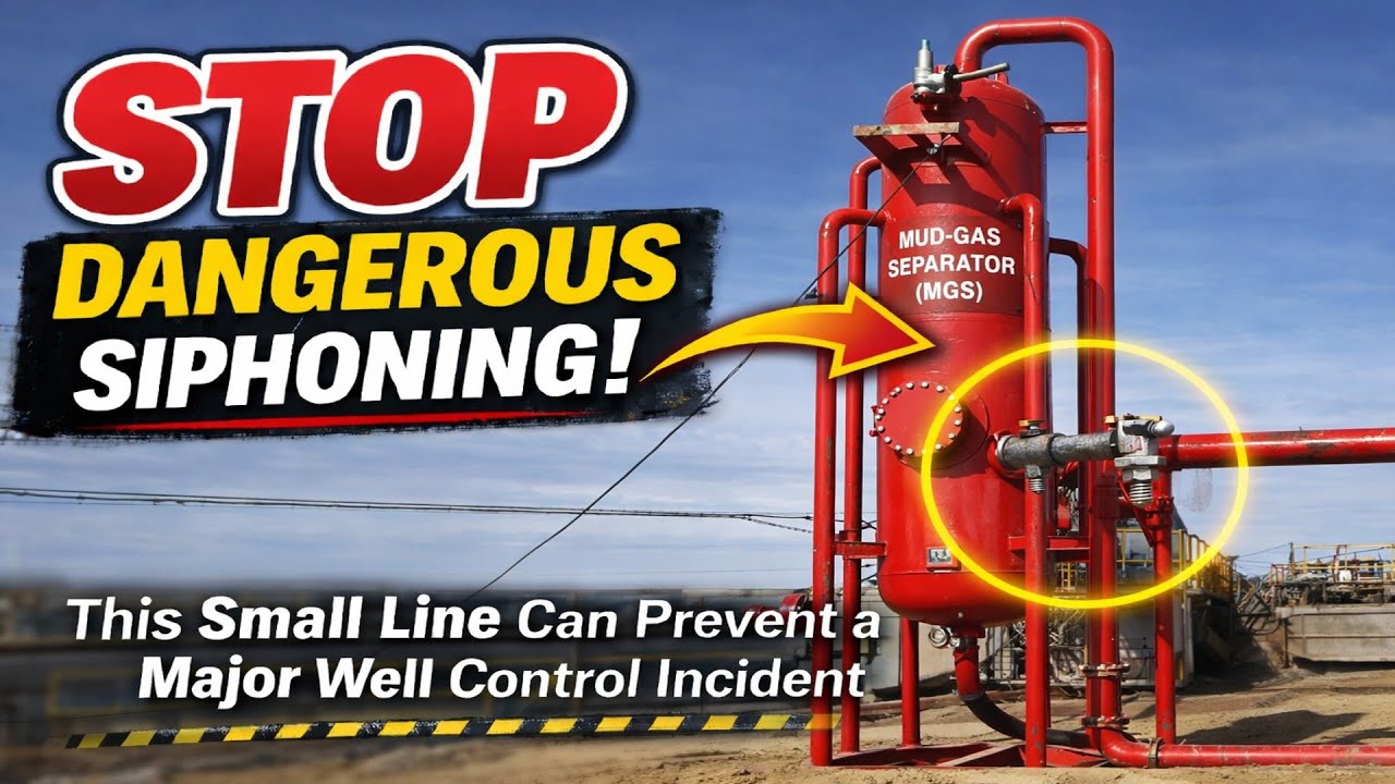 Siphon Breaker Line | MGS | Well Control Training | Drilling | Backflow ...