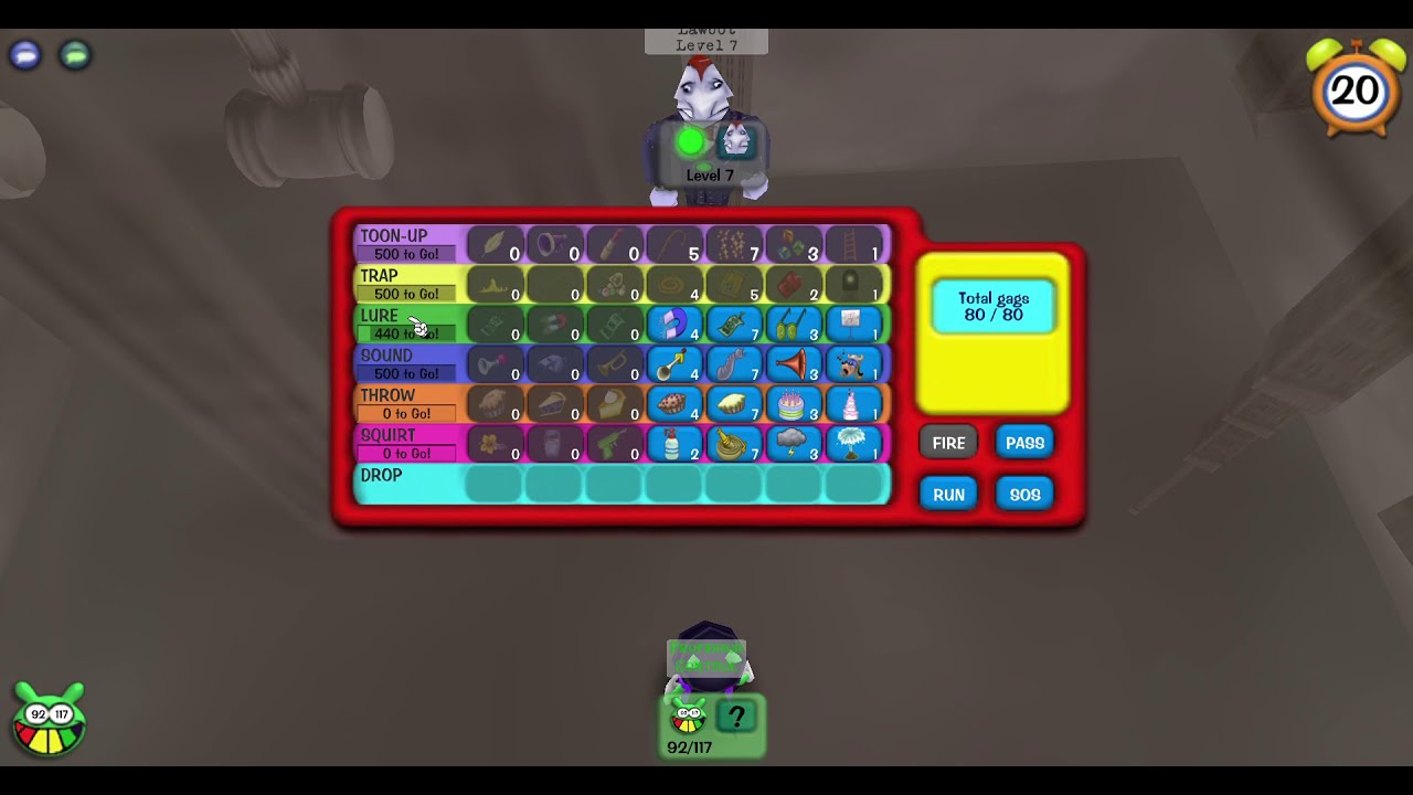 Custom SOS in Toontown Offline - Clerk Purr, Clerk Bill, and Party ...
