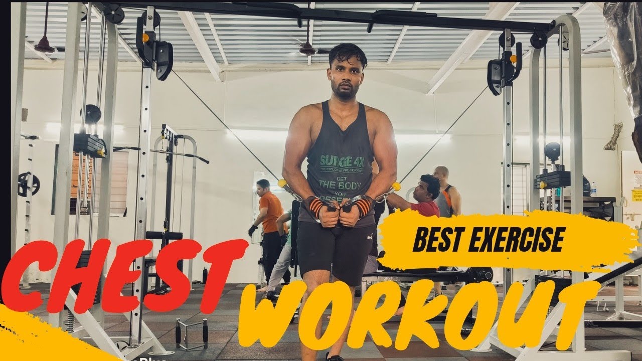 BEST EXERCISES FOR CHEST | BASIC EXERCISE | chest workout plan | bench ...