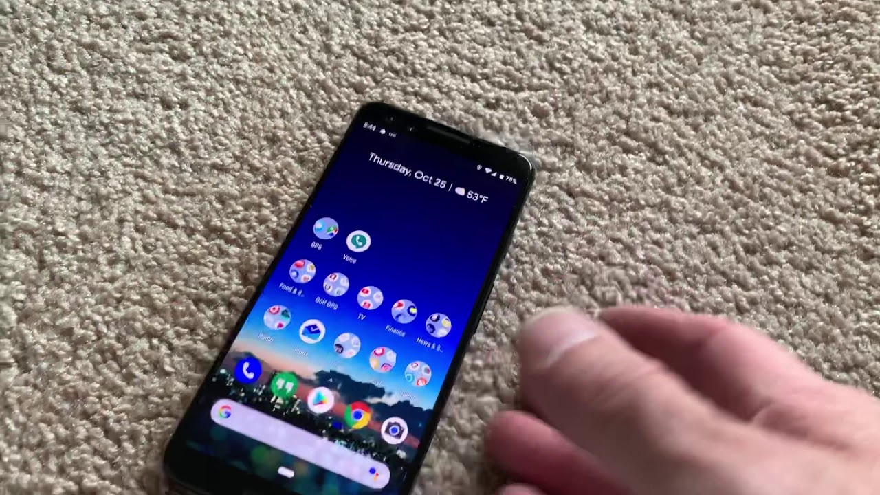 Pixel 3- screen off? - YouTube