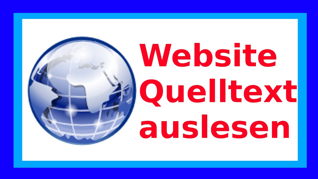 VB.NET Website Quelltext/Quellcode/Infos auslesen [HowTo #055] - YouTube