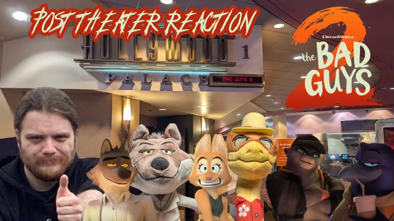 Post Theater Reaction | THE BAD GUYS 2 - YouTube