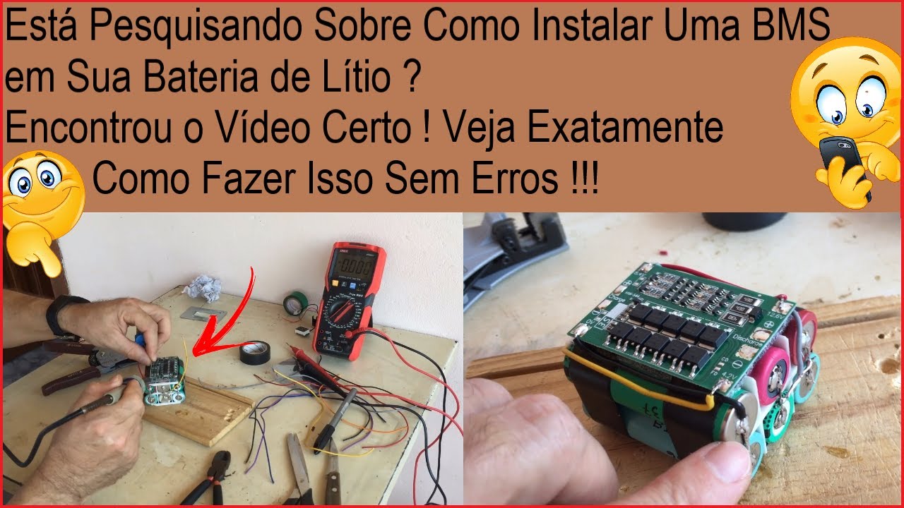 Aprenda Instalar Placa BMS de Forma Simples e Fácil Sem Dor de Cabeça ...
