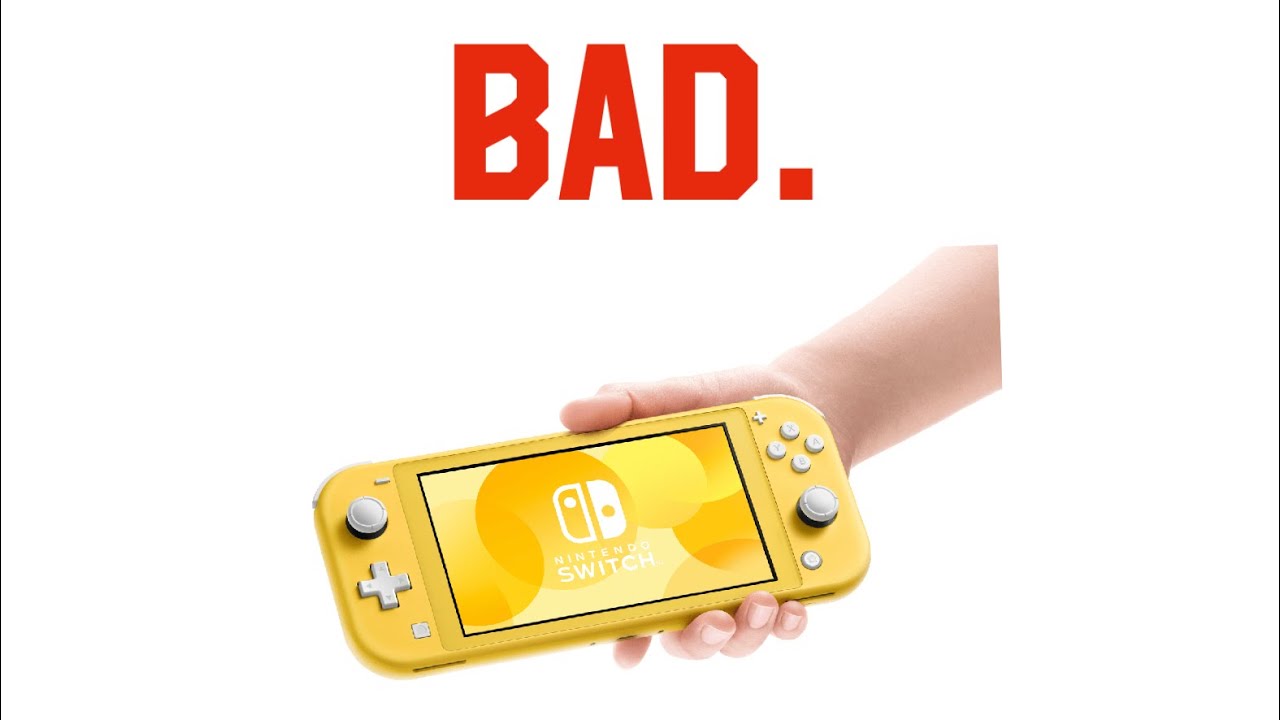 Why Nintendo Switch Lite is BAD - YouTube