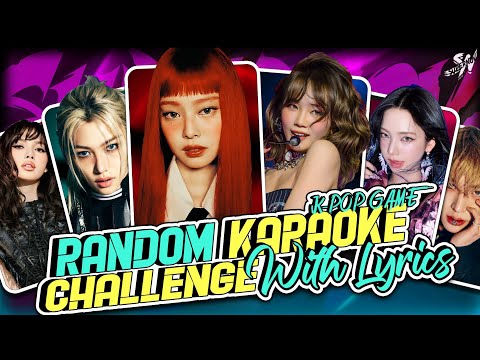 K-POP RANDOM KARAOKE CHALLENGE WITH LYRICS#2🎤 🎶