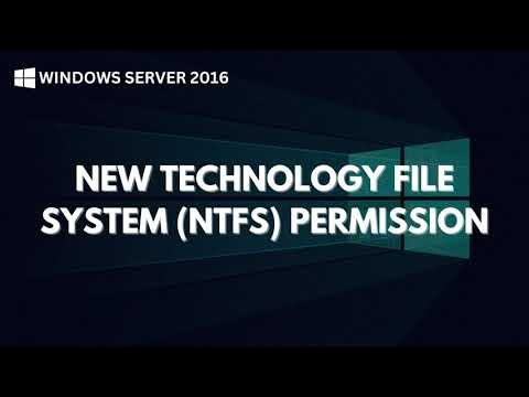 HOW TO SETUP SHARE FOLDER WITH NTFS PERMISSION | VMWare - YouTube